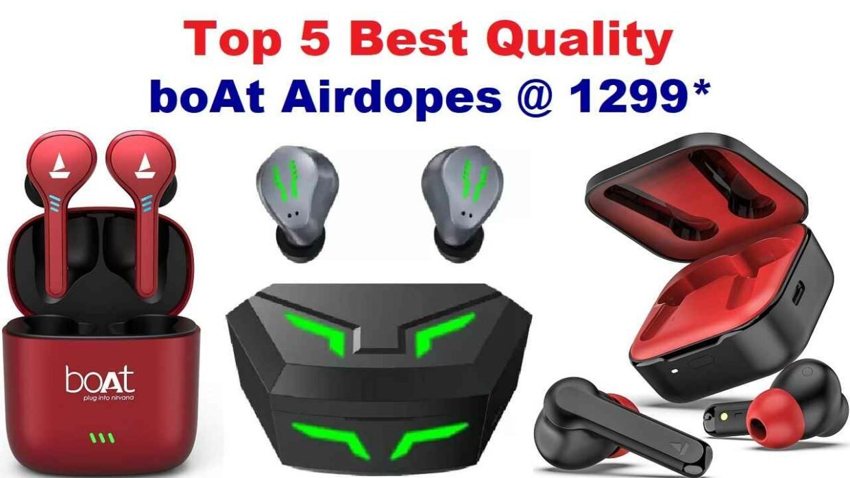 Top 5 Best Quality boAt Airdopes: Price starts from ₹1299* - The Viral ...